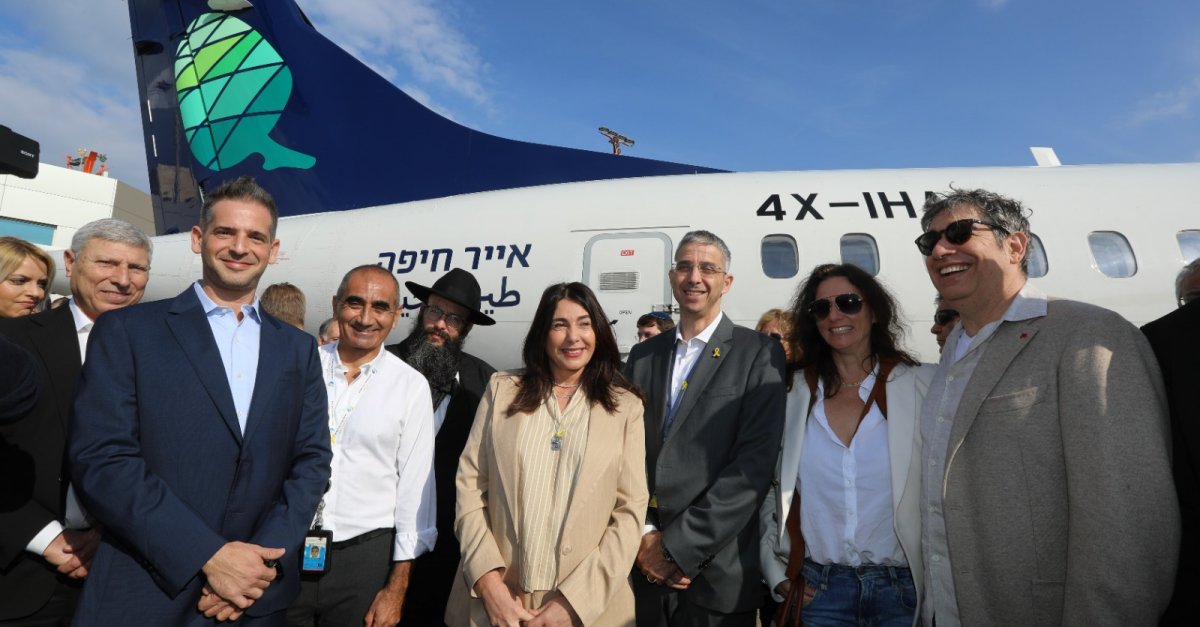 Congratulation: Air Haifa Takes Off for the First Time from Haifa ...