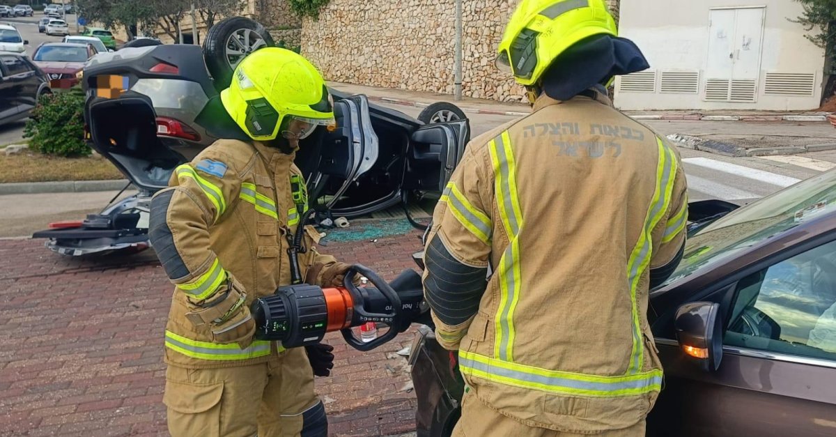 חיפה: 4 פצועים בתאונה, ביניהם תינוק - PassportNews